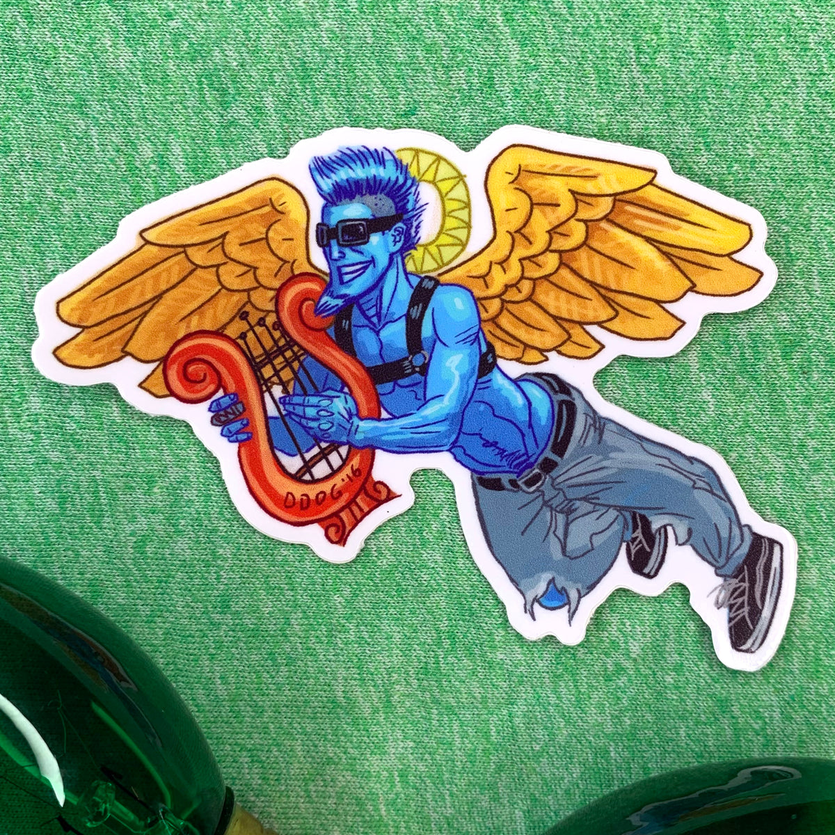 Ghost Angel Sticker – Tannis Comix