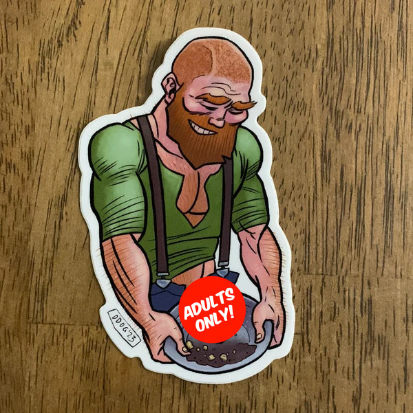 Golden Nuggets Sticker – Tannis Comix